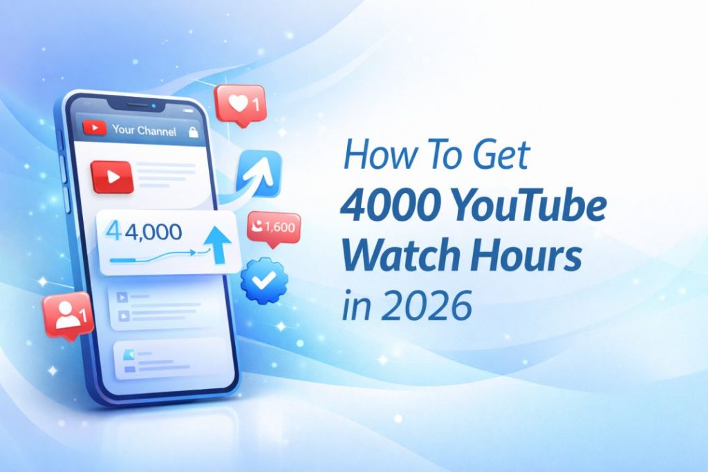Get 4000 YouTube Watch Hours Fast in 2026
